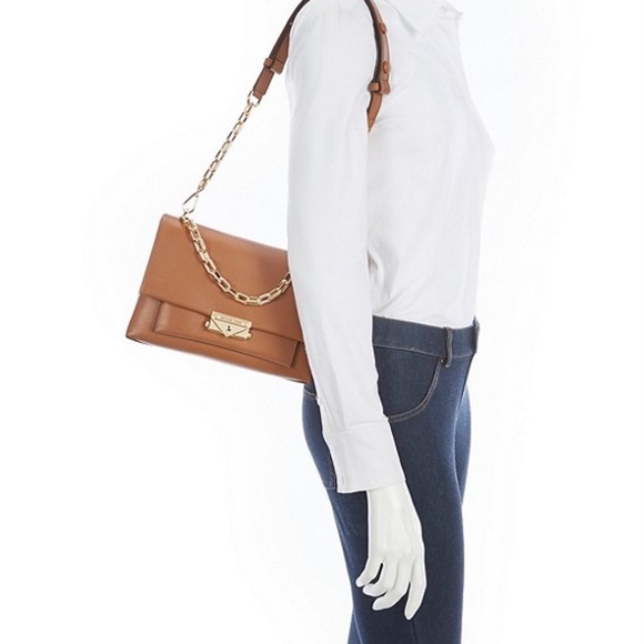 Michael Kors | Bags | Michael Kors Cece Medium Chain Push Lock Shoulder ...